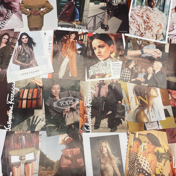 Magazine Collage Art - Etsy
