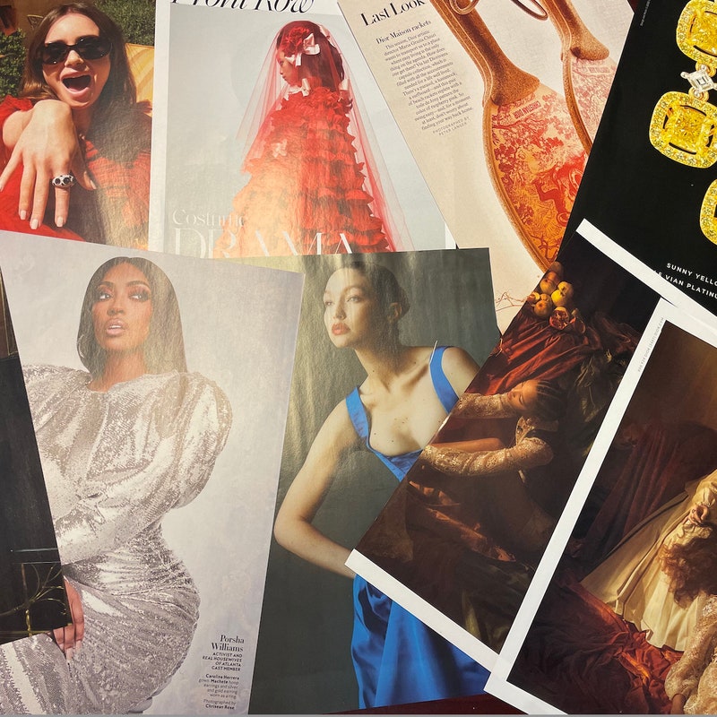 Magazine Collage Art - Etsy