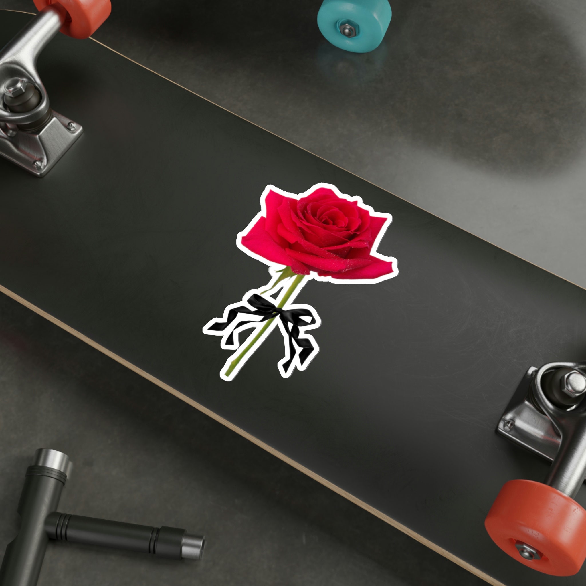 Phantom of the Opera Rose Die-cut Sticker - Etsy