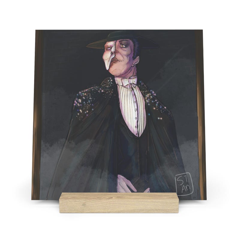 Limited Edition the Mirror Phantom of the Opera Gallery Board With ...