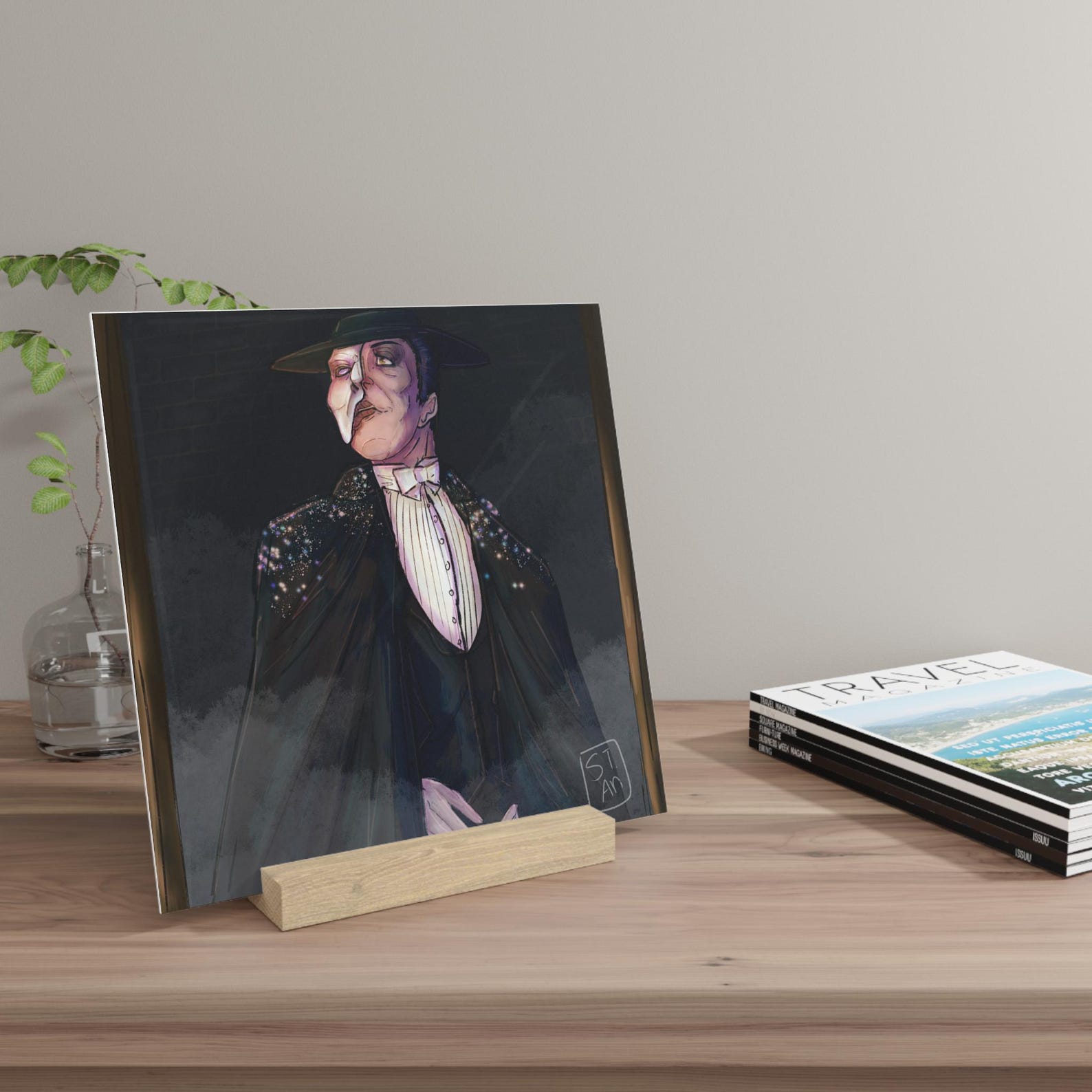 Limited Edition the Mirror Phantom of the Opera Gallery Board With ...