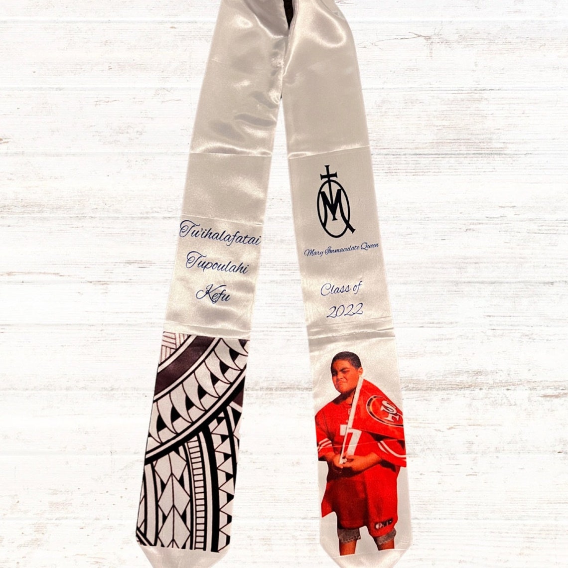 Custom Sublimated Graduation Stole - Etsy