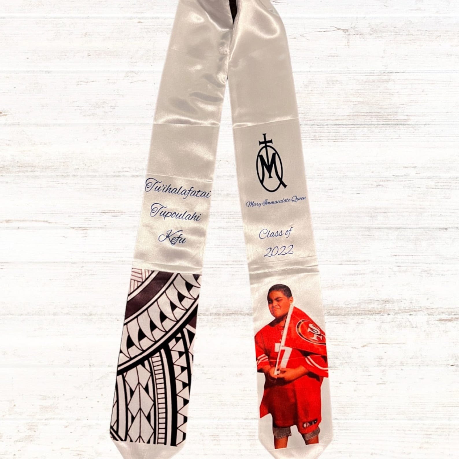 Custom Sublimated Graduation Stole - Etsy
