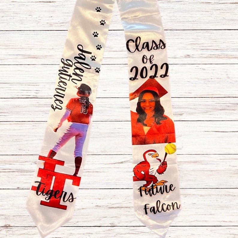 Custom Sublimated Graduation Stole - Etsy
