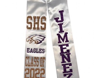 Custom Sublimated Graduation Stole - Etsy