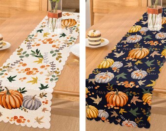 Fall Table Runner - Etsy