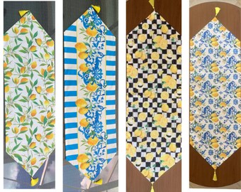 Lemon Table Runner - Etsy