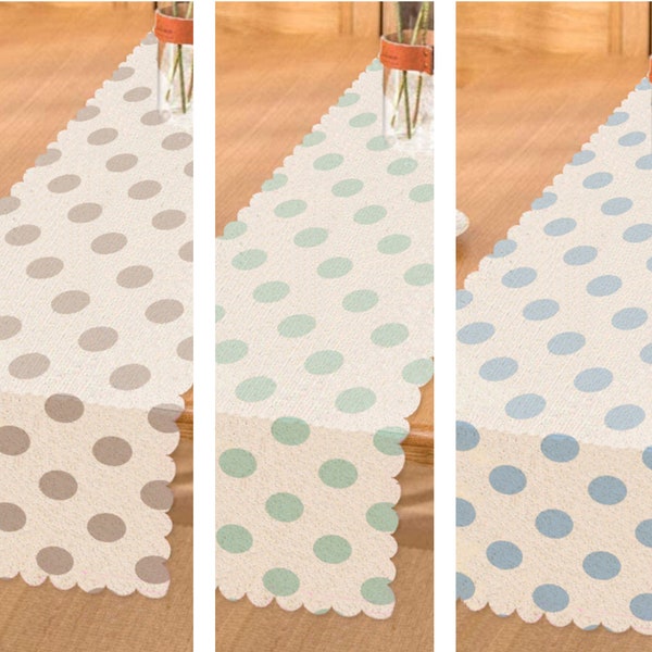 Polka Dot Table - Etsy