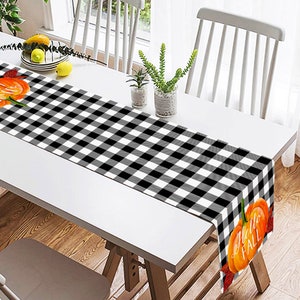 Fall Theme Table Runner Farmhouse Table Decor Fall Wedding - Etsy