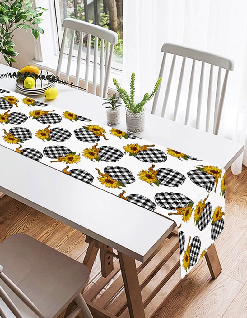 Fall Theme Table Runner Farmhouse Table Decor Fall Wedding - Etsy