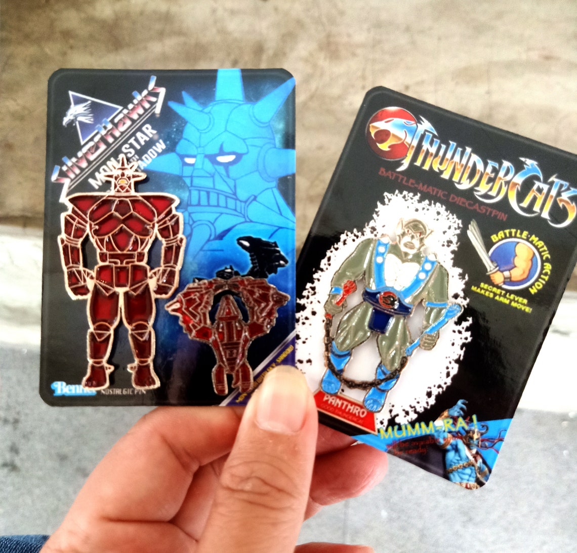 Thundercats Panthro the Strongest Thunderian Diecast Pin Set - Etsy