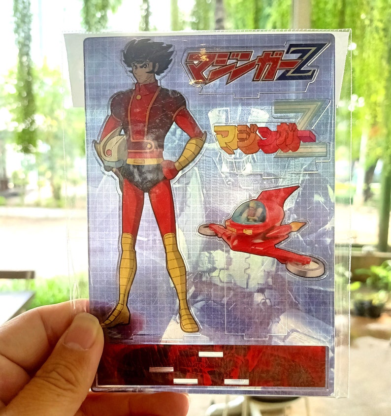 Koji Kabuto MAZINGER Z Pilot Standing Acrylic Figure - Etsy