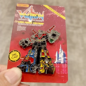 VOLTRON Matchbox 1985 Vintage Style Diecast Pin - Etsy