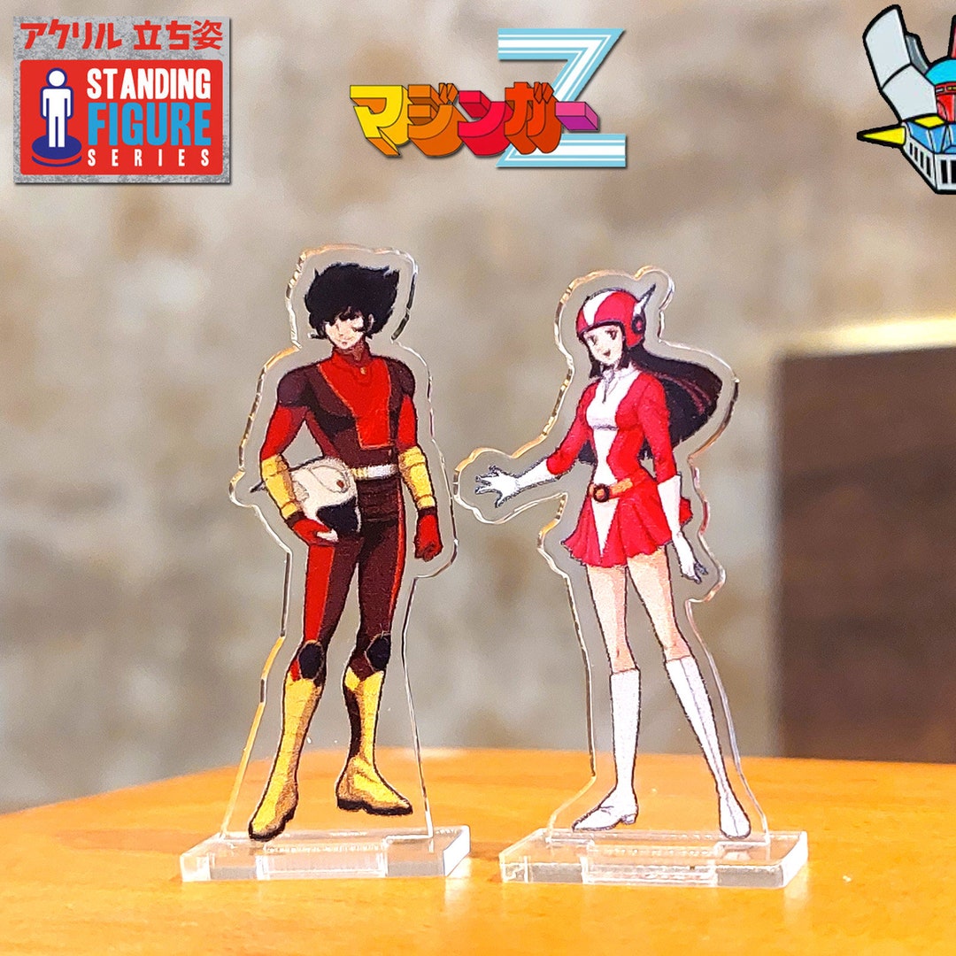 TYPE 01 MINI Mazinger Pilot Figure 5cm koji Kabuto and Sayaka Yumi - Etsy