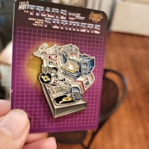 Diecast Pin G1 DJ Soundwave Transformers Disc Jockey - Etsy