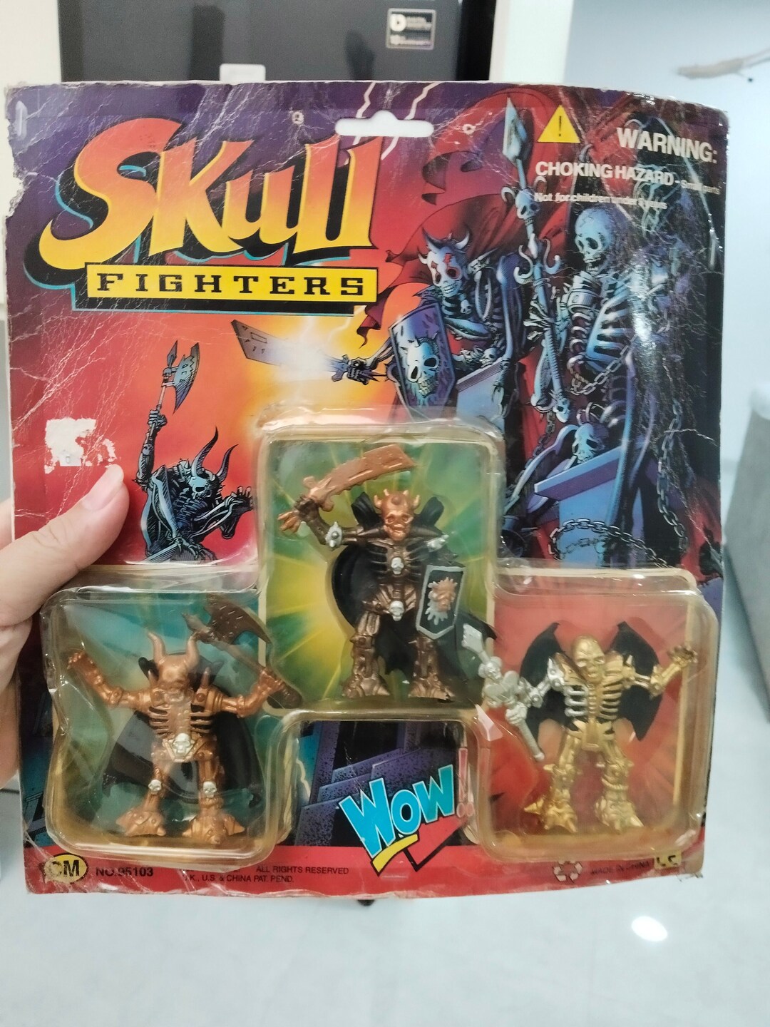 Vintage Skull Fighters Deluxe 3 Pack Set New on Blister 3 Inch - Etsy