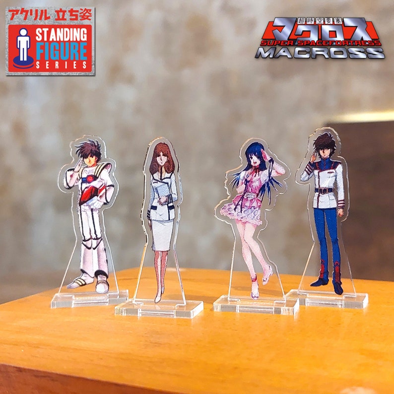 MINI Macross Pilot Standing Figure 5cm rick Hunter Lyinn Min - Etsy