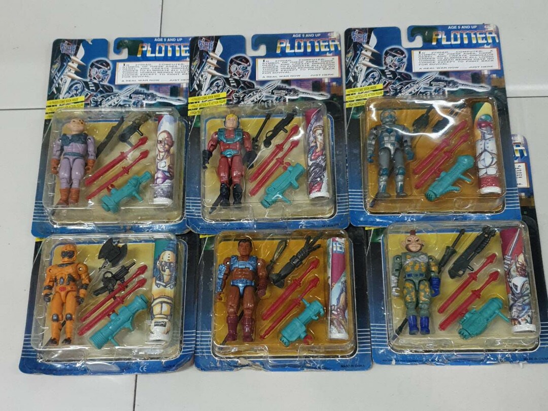 Very Rare 6 Set Plotter Fun Tech 1980's Sealed MOC - Etsy
