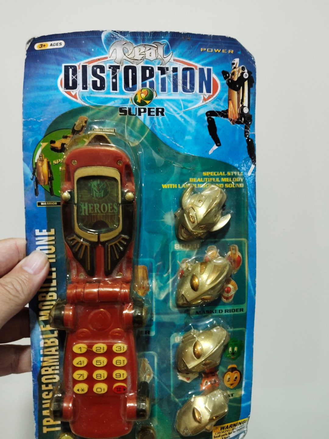 Vintage Bootleg Power Rangers Wild Force Cell Phone Robo Morpher ...