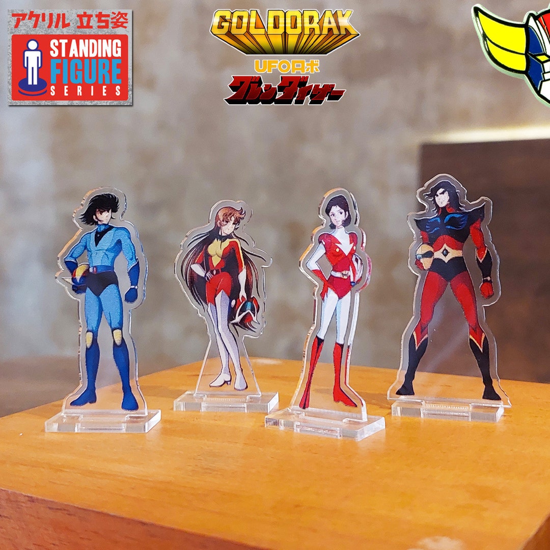 MINI Grendizer Goldorak Goldrake Pilot Figure 5cm duke Fleed ,koji ...