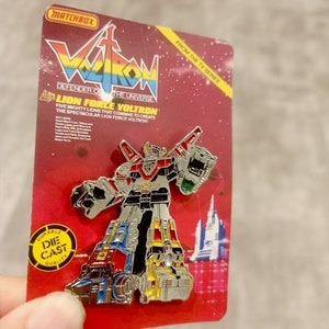 VOLTRON Matchbox 1985 Vintage Style Diecast Pin - Etsy