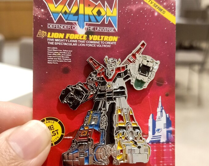 VOLTRON Matchbox 1985 Vintage Style Diecast Pin - Etsy