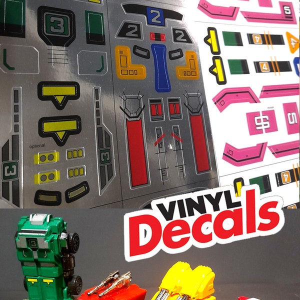 Power Rangers Decal - Etsy