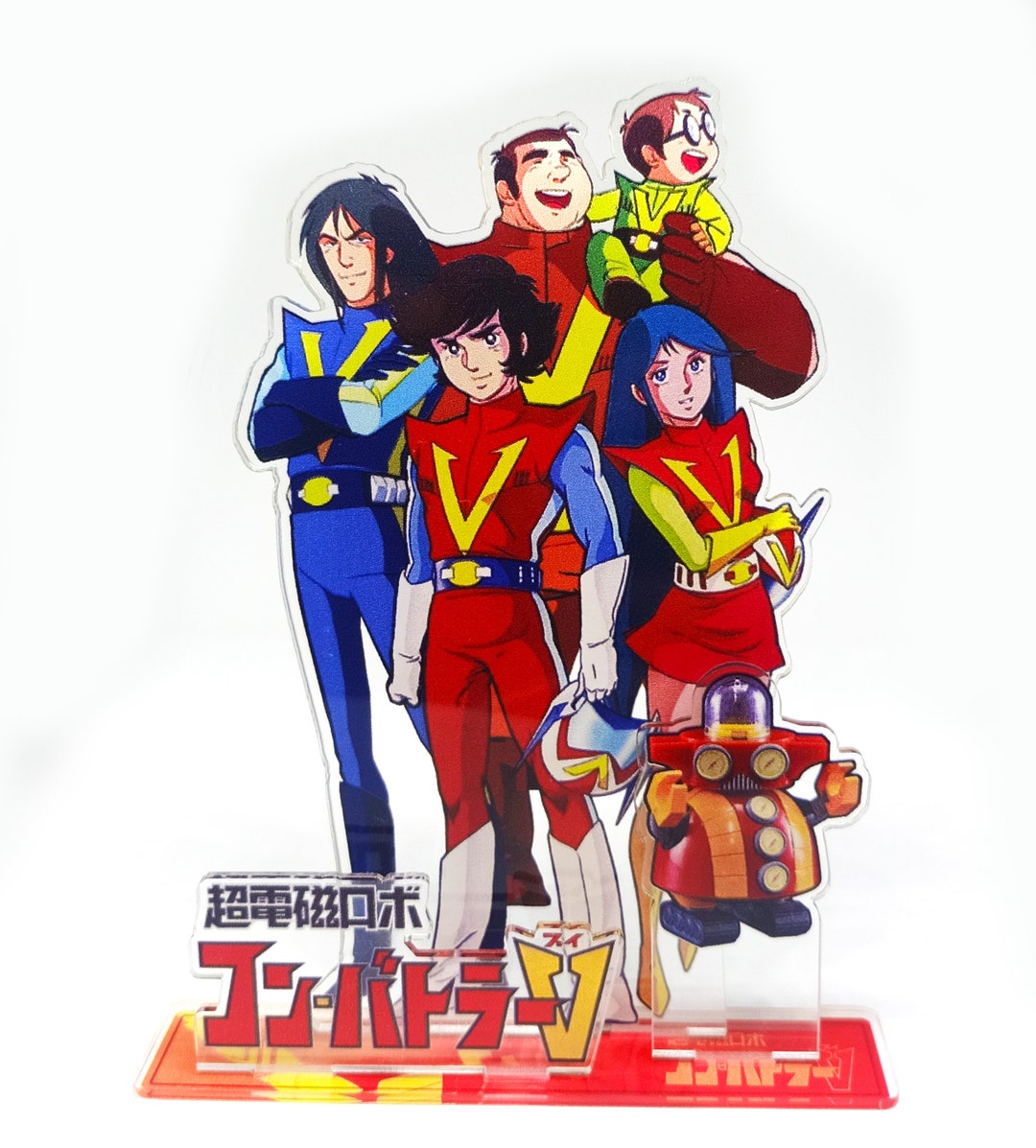 Combattler V Pilot Standing Figure Acrylic COMBATTRA V - Etsy