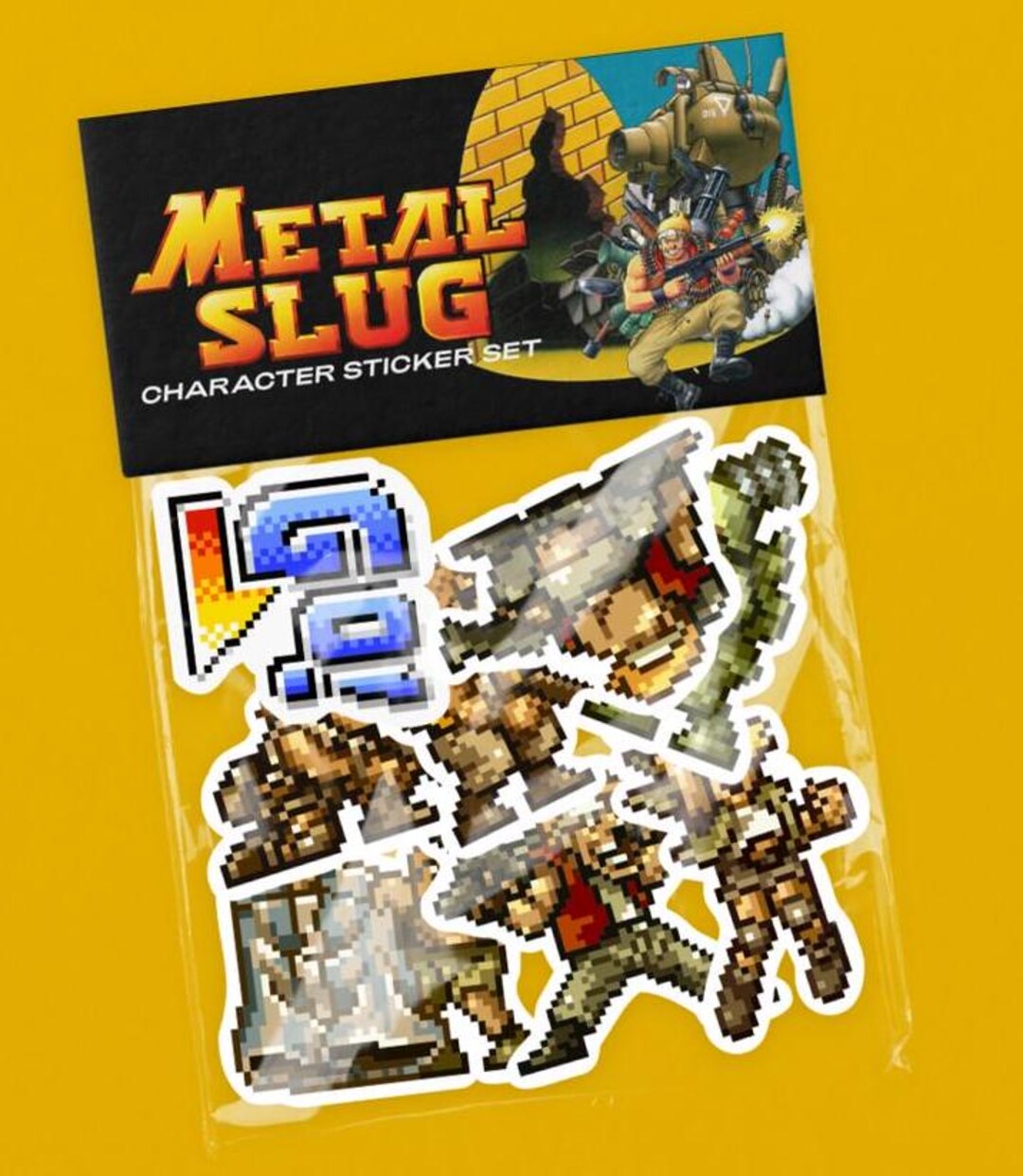 Metal Slug Characters Sticker Set 7 Pcs Size 5cm - Etsy