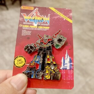 VOLTRON Matchbox 1985 Vintage Style Diecast Pin - Etsy