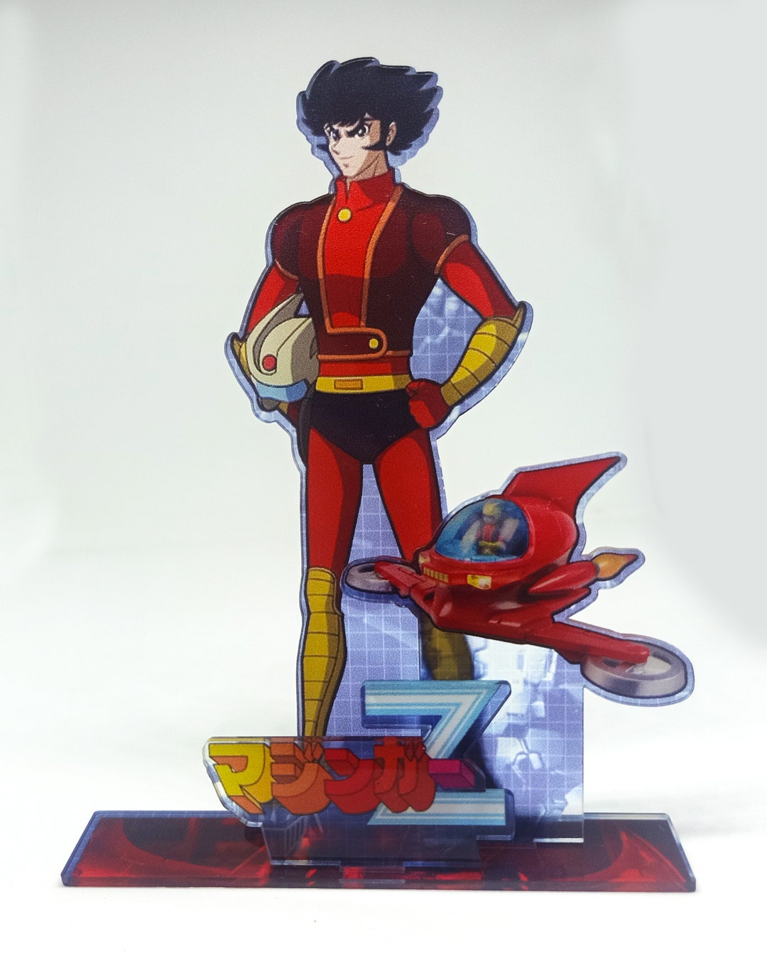 Koji Kabuto MAZINGER Z Pilot Standing Acrylic Figure - Etsy