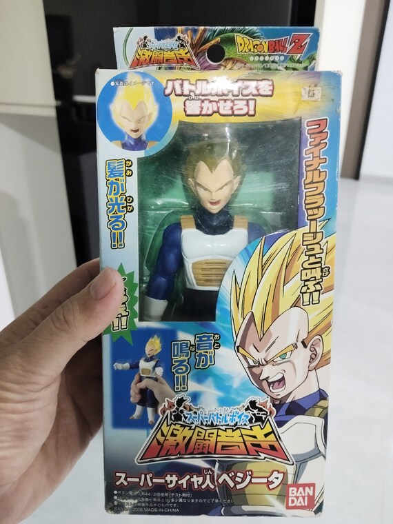 Bandai Japan Dragon Ball Light Sound Super Saiyan Vegeta Action Figure 2017 Etsy Canada