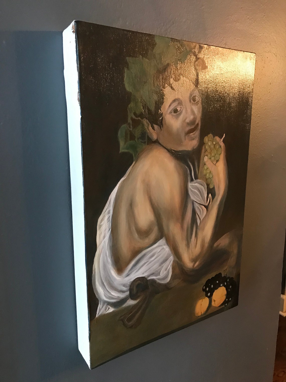 Master Copy Study of Caravaggio's Bacchus - Etsy