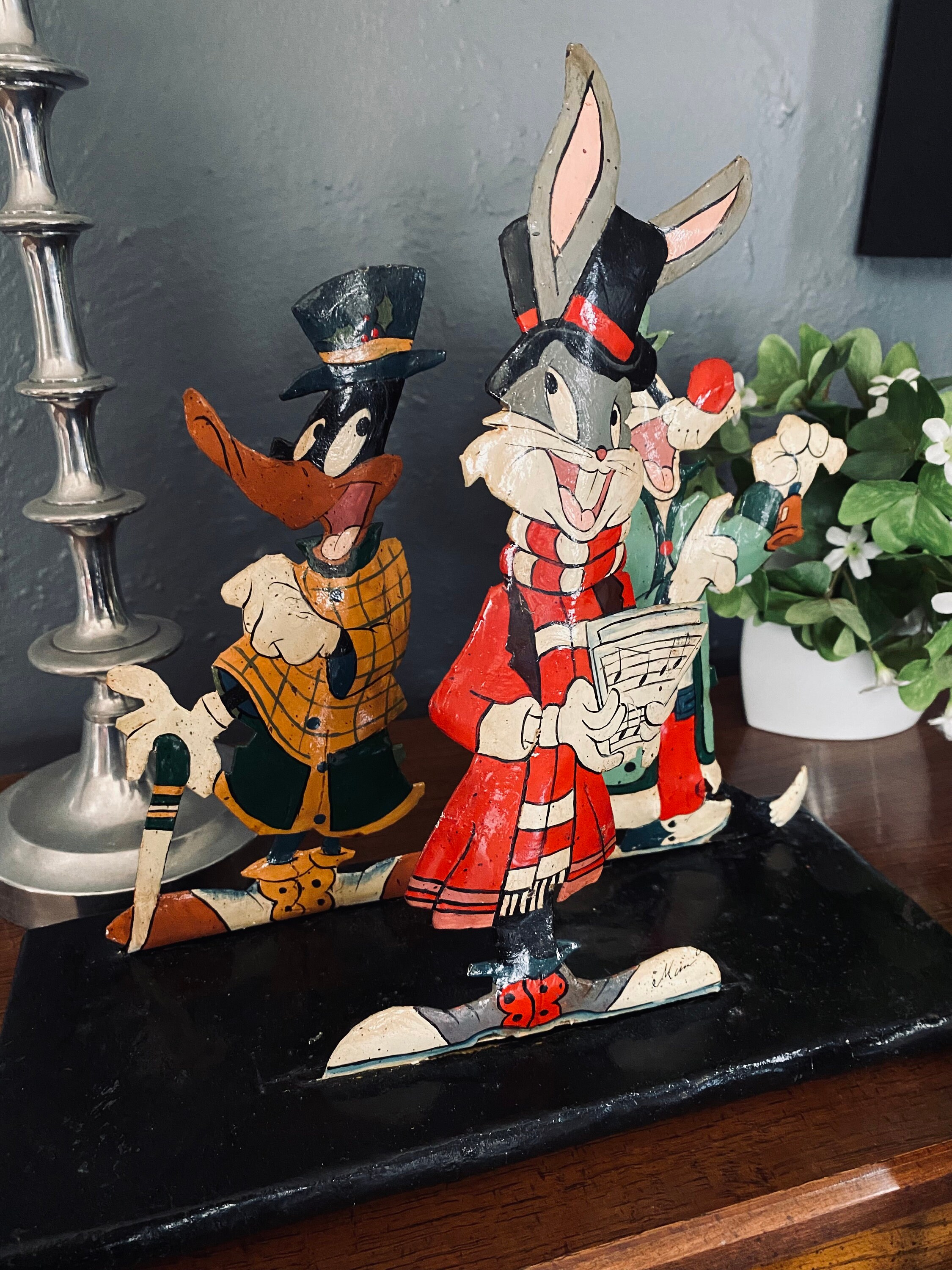Warner Bros. Caroling Characters - Etsy
