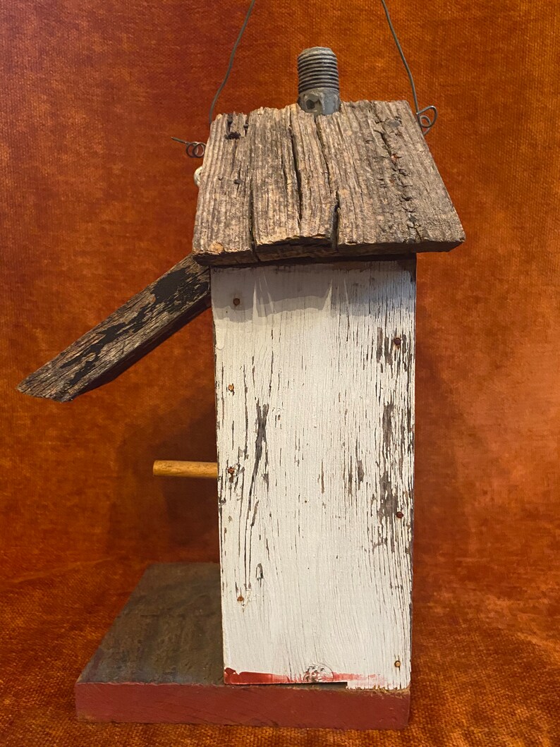 Primitive White Birdhouse - Etsy