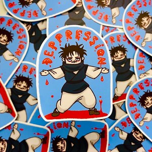 Choso Depression Vinyl Sticker - Etsy