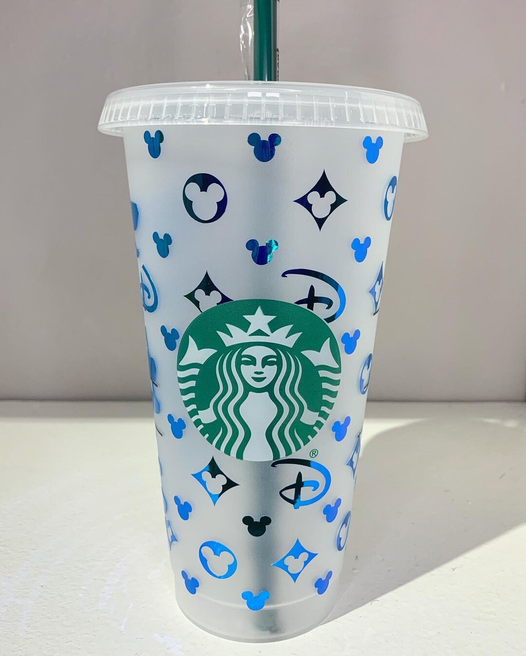Disney Couture Logo Starbucks Cup - Etsy