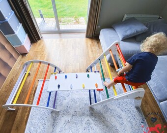 Wooden Climbing Set & Wooden Montessori Furniture by WoodenLikesUa