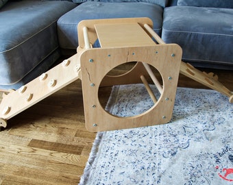 Wooden Climbing Set & Wooden Montessori Furniture by WoodenLikesUa