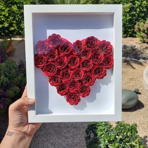 Custom Mom Flower Shadow Box With Kids Name for Mother's Dayhandmade ...