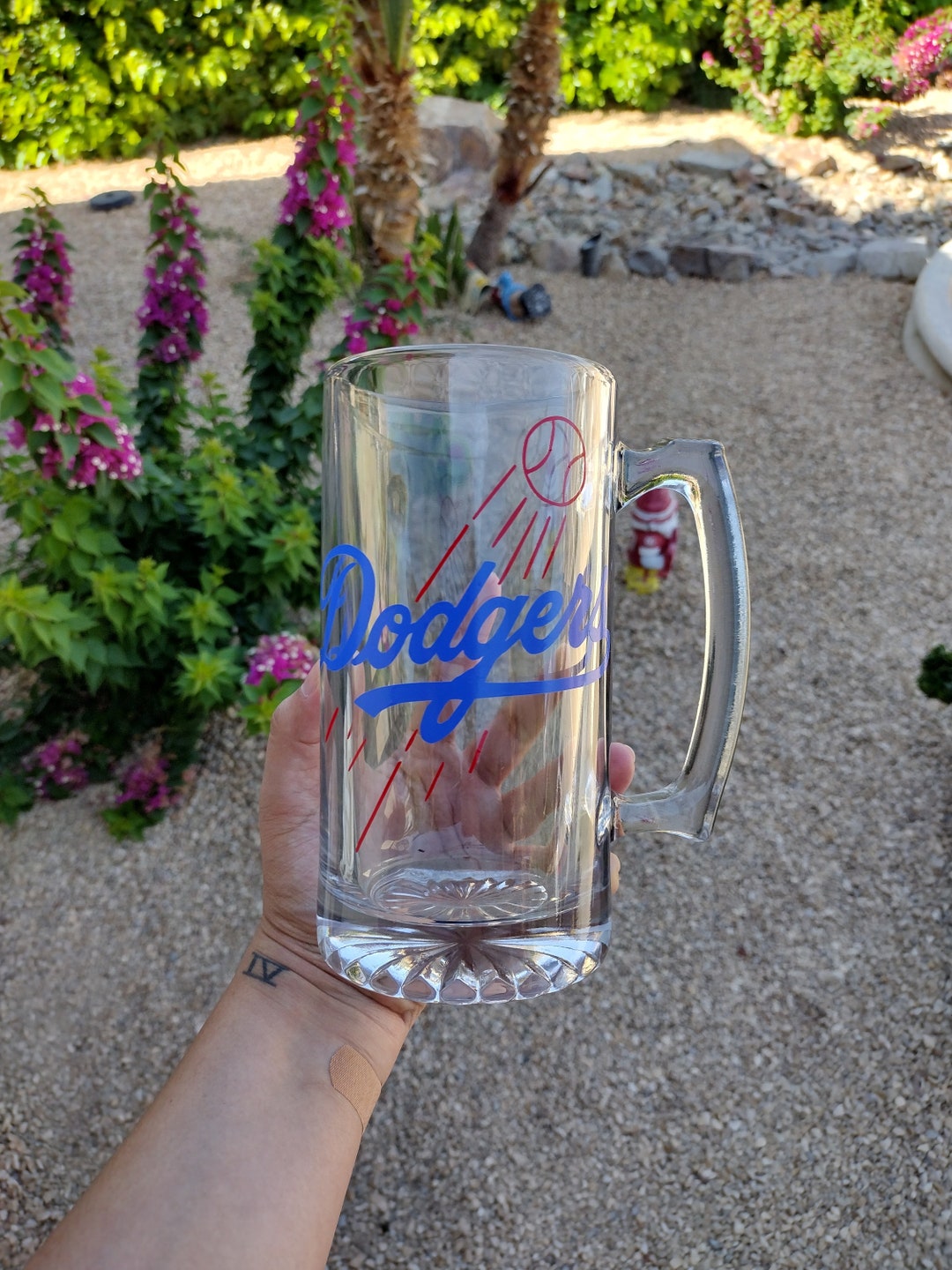 Los Angeles Dodgers Beer Mug, Christmas/ Holiday/gifts/mlb/ - Etsy