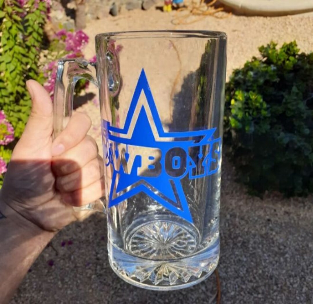 Dallas Cowboys Beer Mug, Christmas/ Holiday/gifts/nfl - Etsy