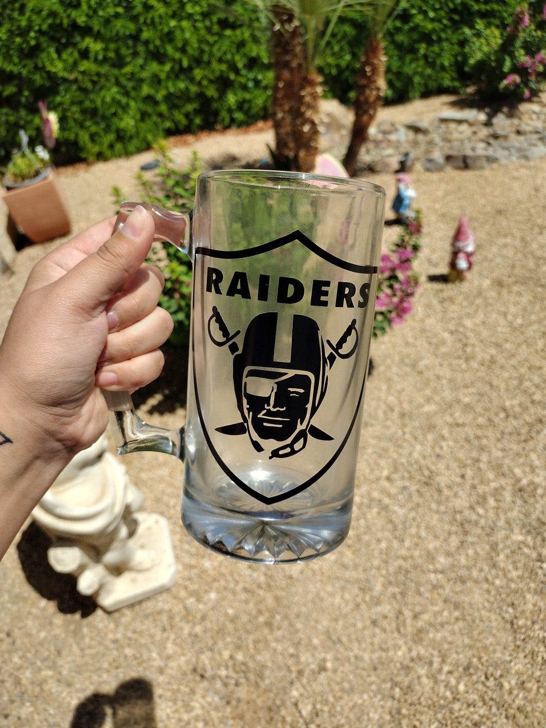Las Vegas Raiders Beer Mug, Christmas/ Holiday/gifts/nfl - Etsy
