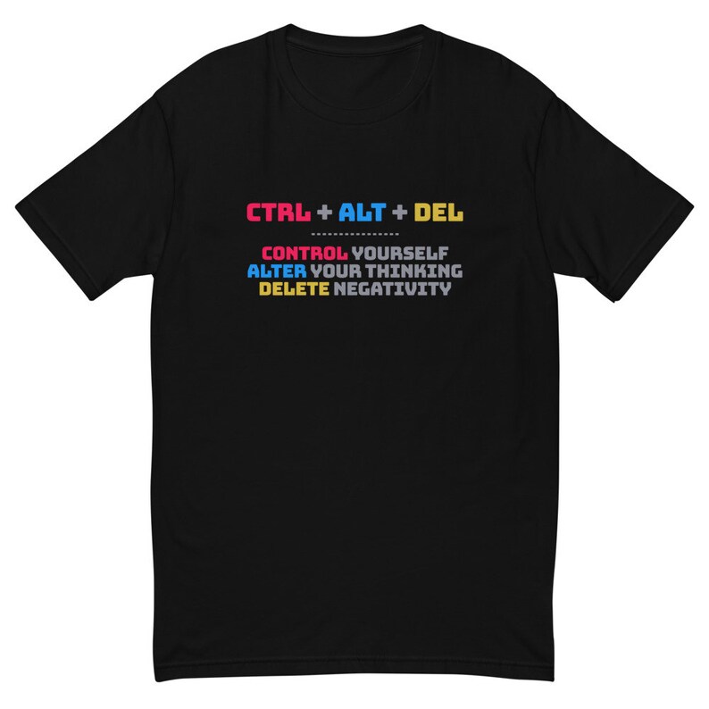 Ctrl Alt Del T-shirt - Etsy