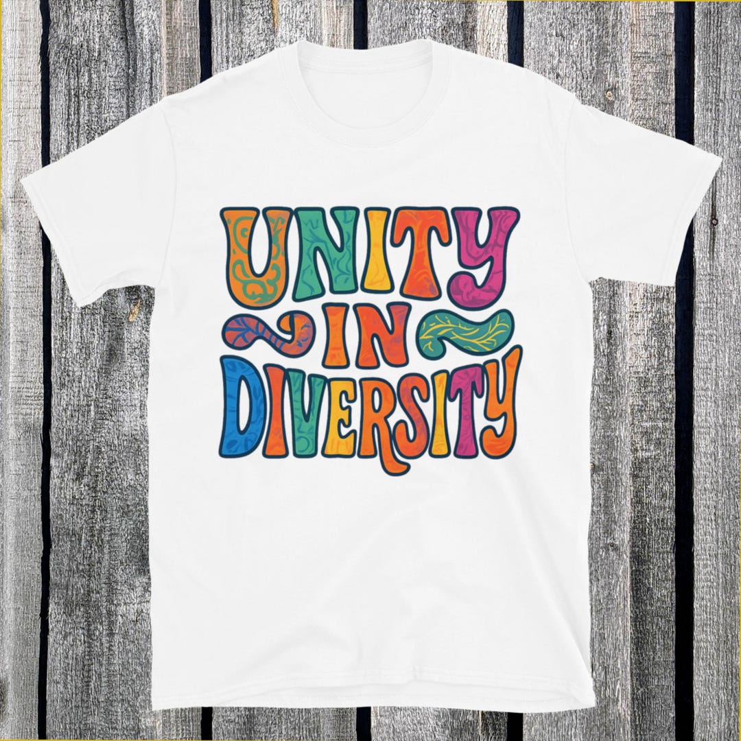 Unity in Diversity T-shirt - Etsy
