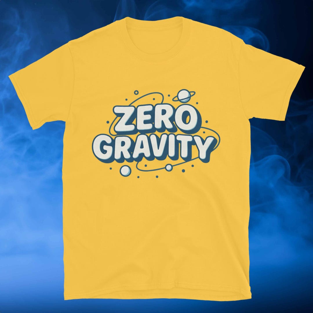 Zero Gravity T-shirt - Etsy