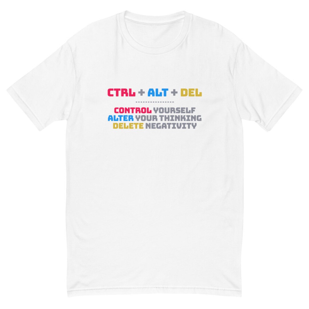Ctrl Alt Del T-shirt - Etsy