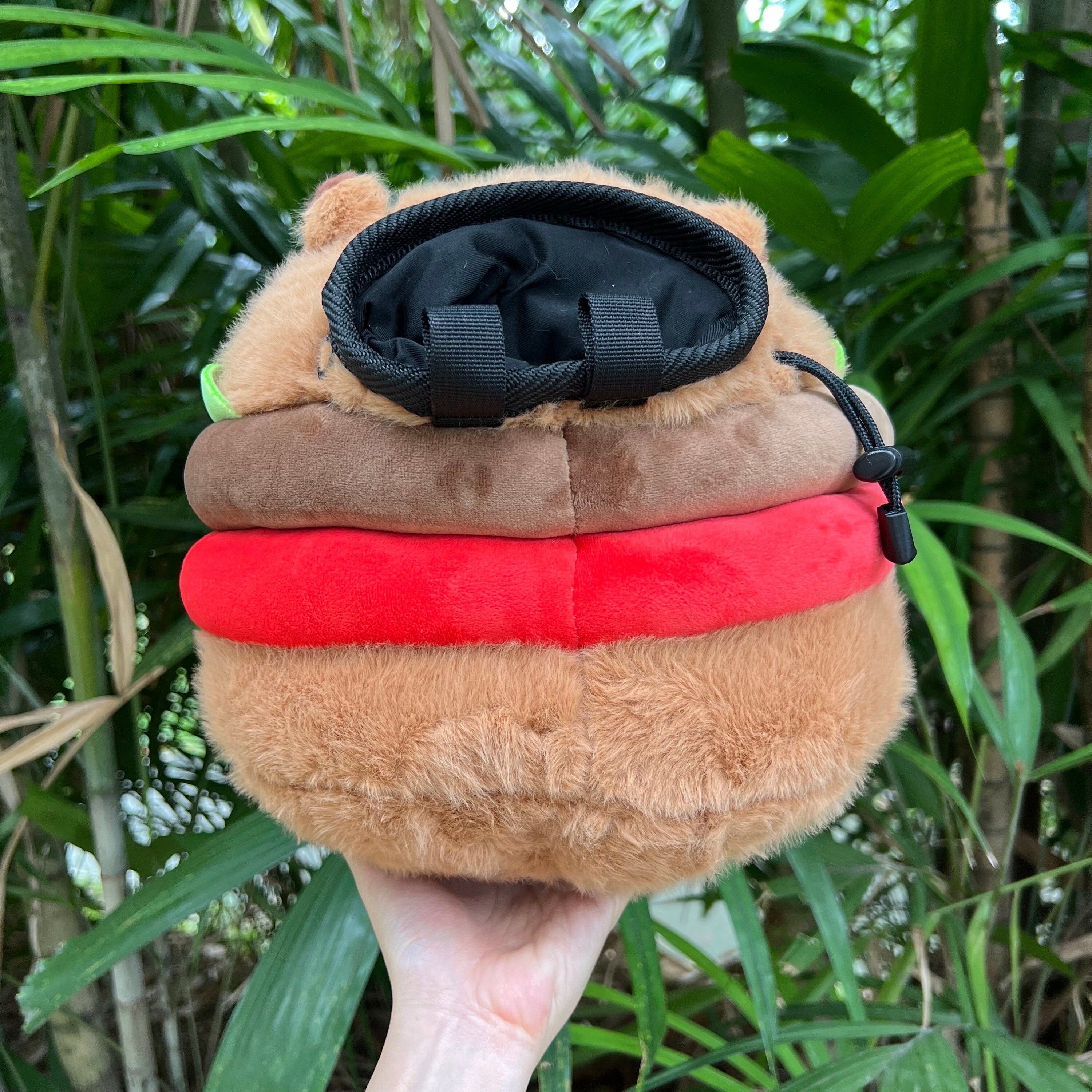 Capybara Burger Chalk Bag - Etsy