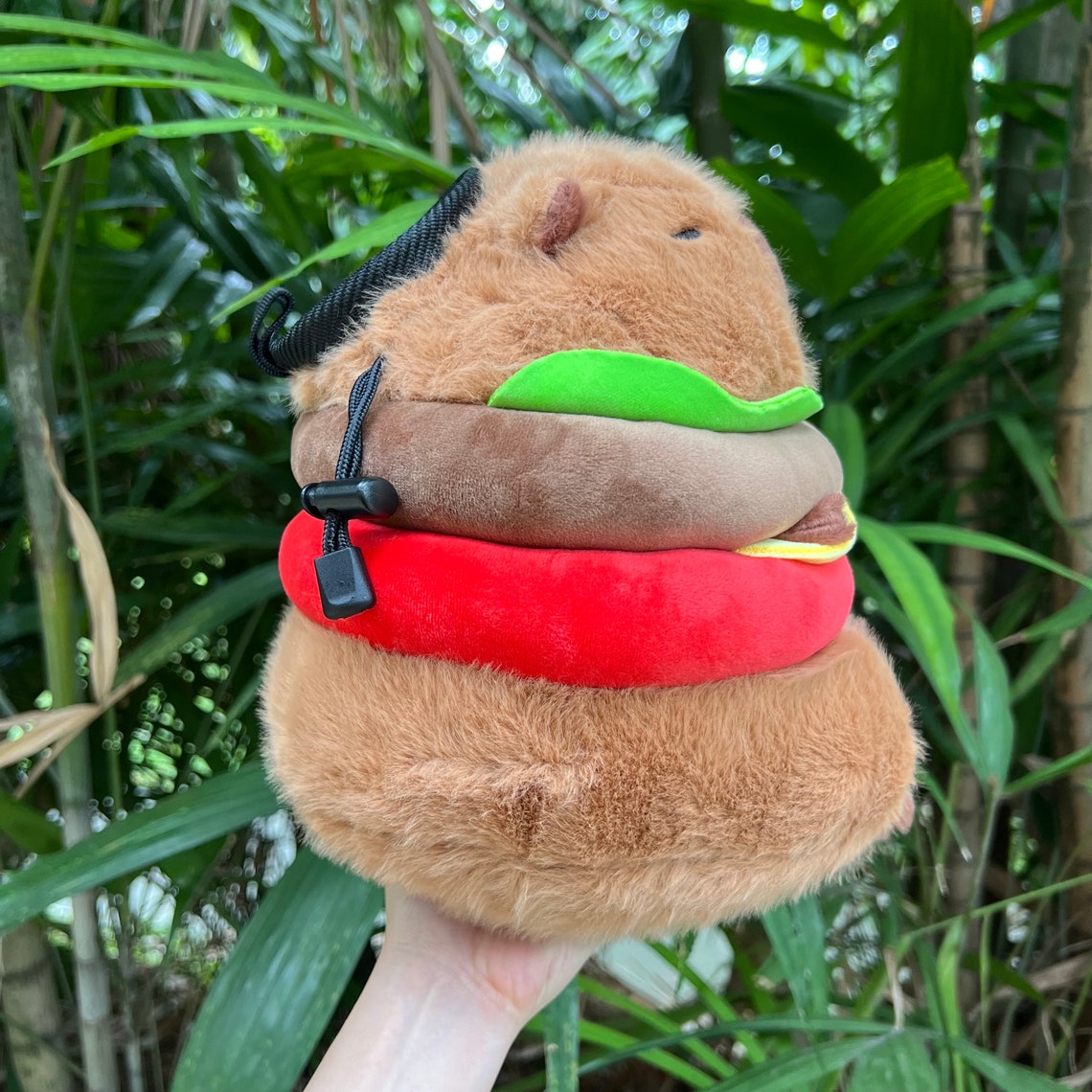 Capybara Burger Chalk Bag - Etsy