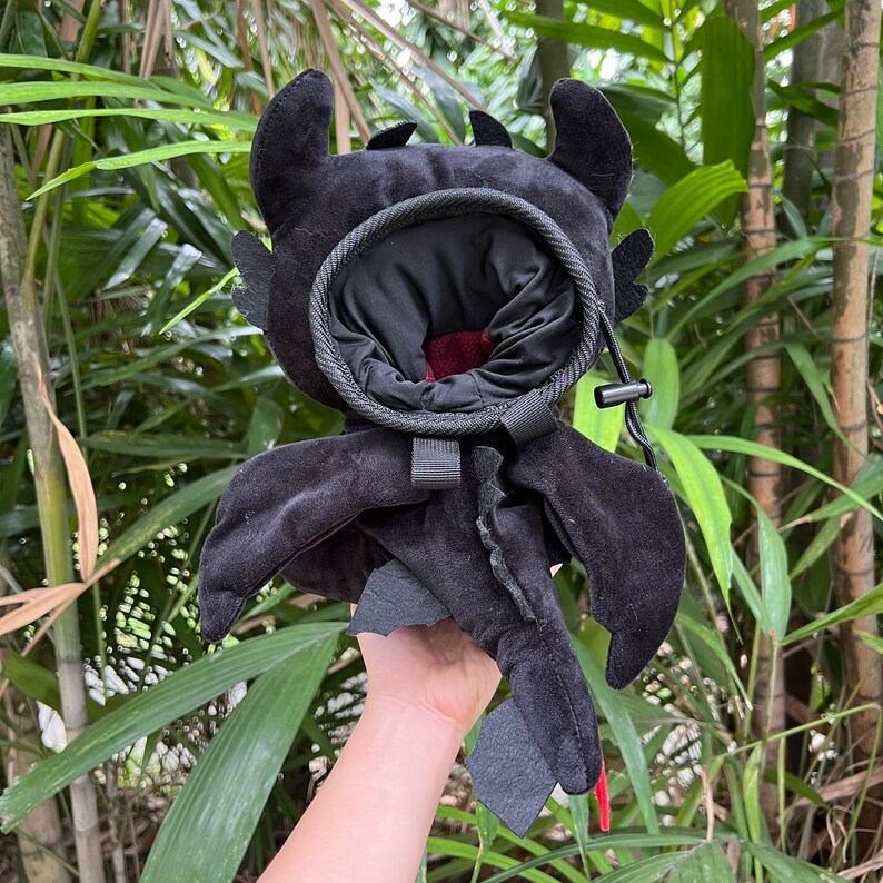 How to Train Your Dragon HTTYD Toothless Night Fury Chalk Bag - Etsy ...